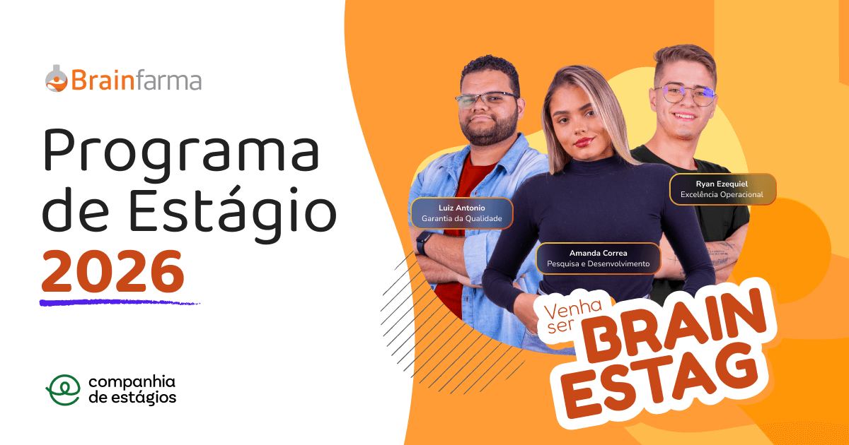 Programa de Estágio Brainfarma 2024 — Companhia de Estágios