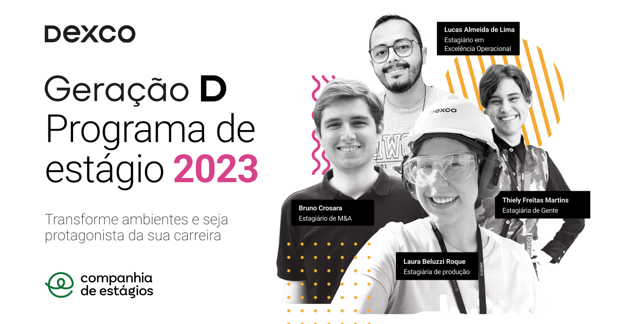 Programa de Estágio Dexco 2023 — Companhia de Estágios
