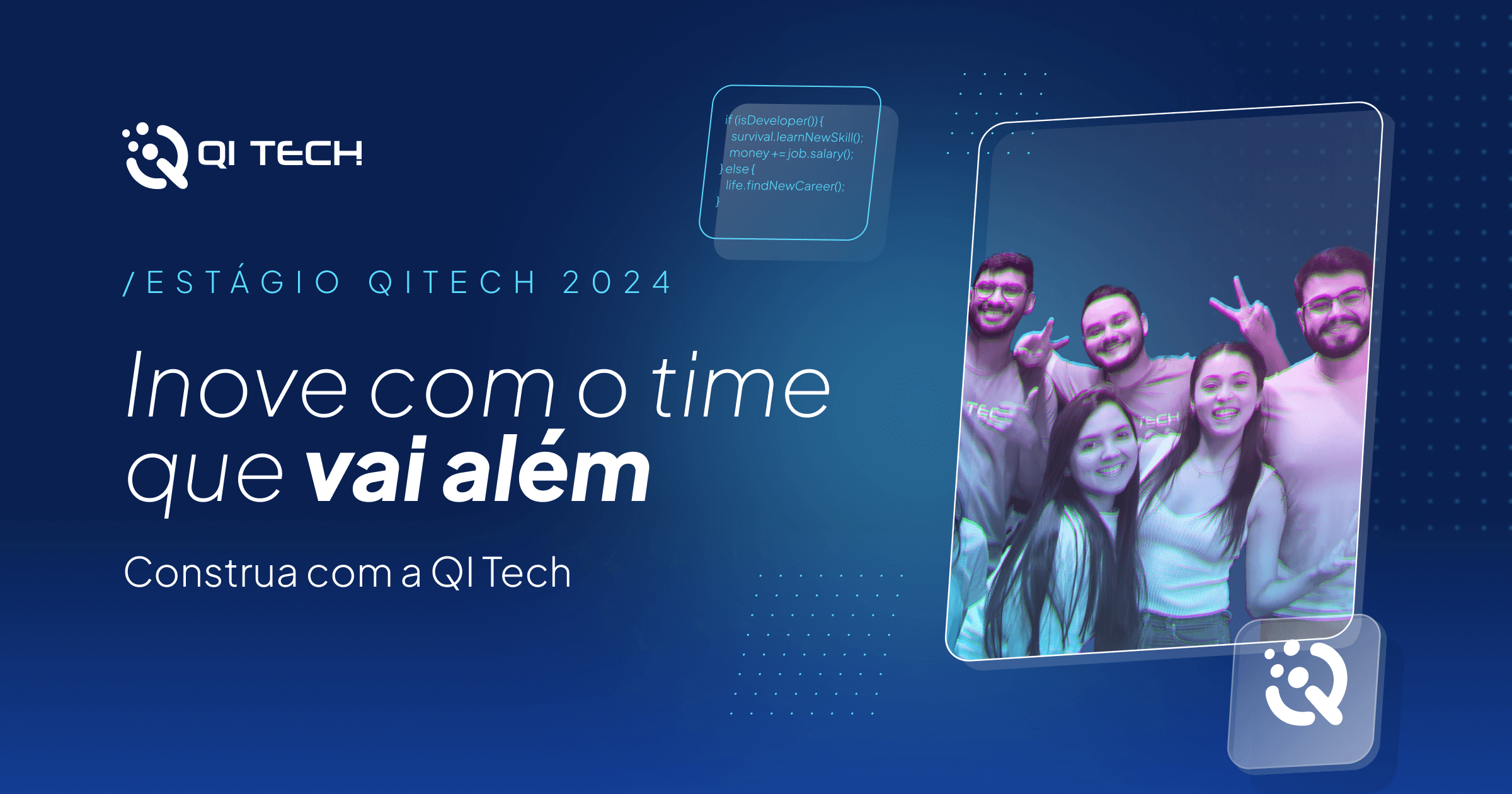 Programa de Estágio QITech 2024 — Companhia de Estágios