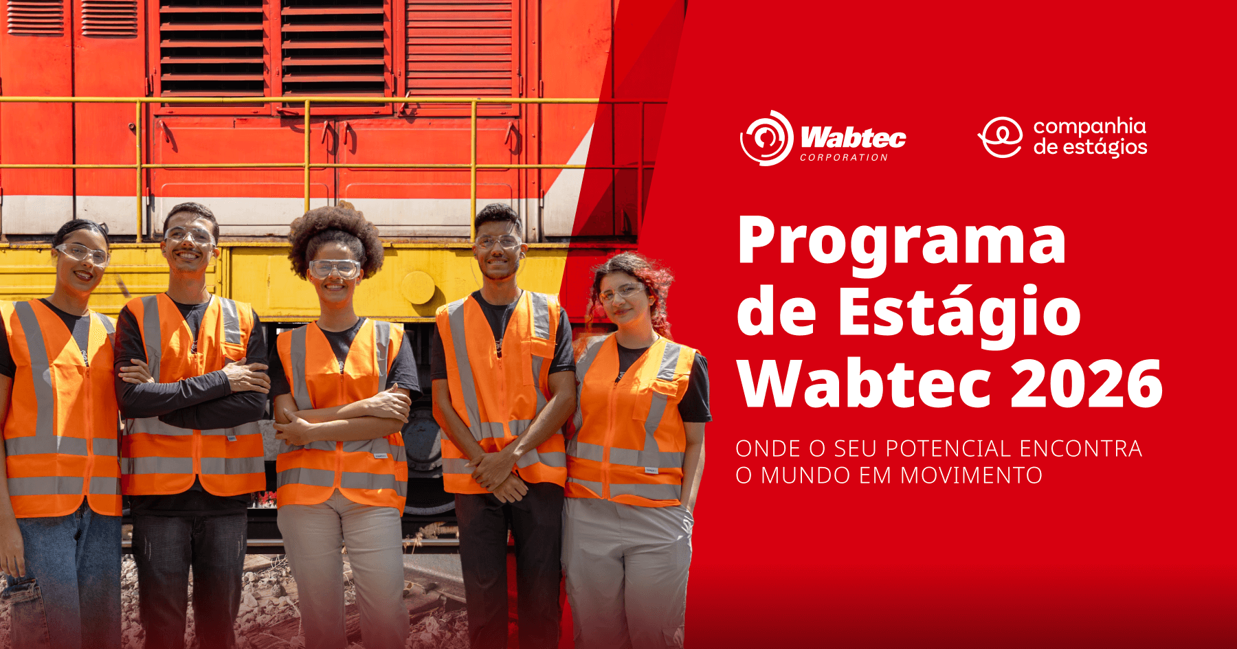 Programa de Estágio Wabtec 2026 — Companhia de Estágios